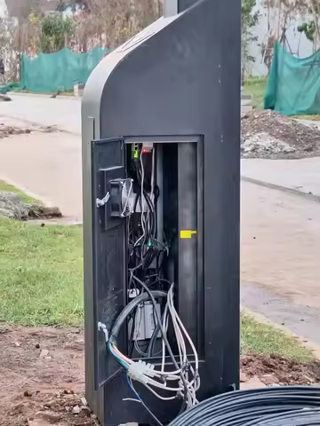 Smart Pole Illuminating Ethiopia's Future, One Highland at a Time